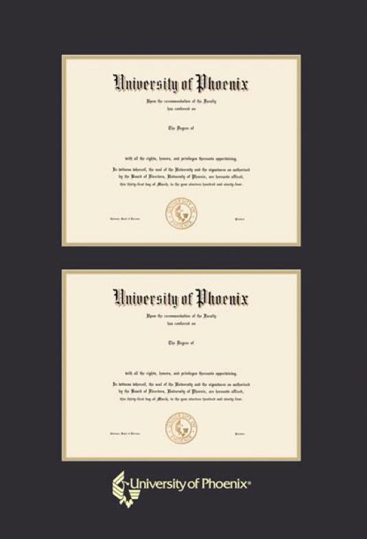 Custom Diploma Frames & Certificate Frames - Framing Success: UOP Dbl ...