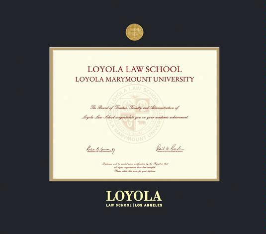 Loyola Law School Diploma