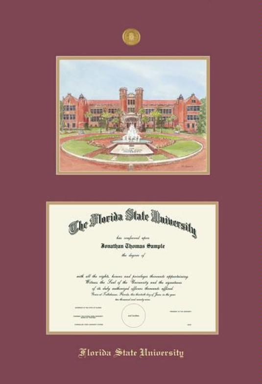 Fsu Bachelor Degree Certificate Template