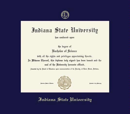 Indiana State University Diploma