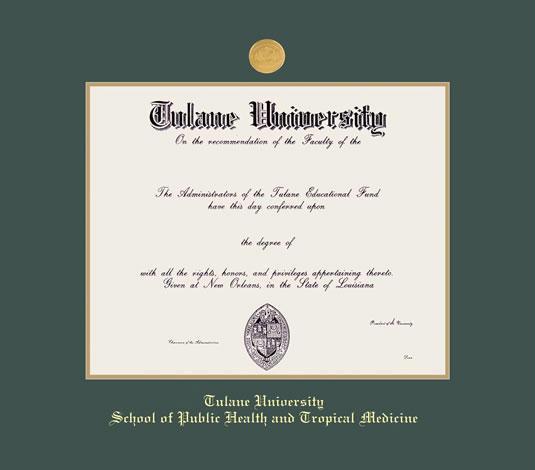 Custom Diploma Frames & Certificate Frames - Framing Success: Tulane U ...