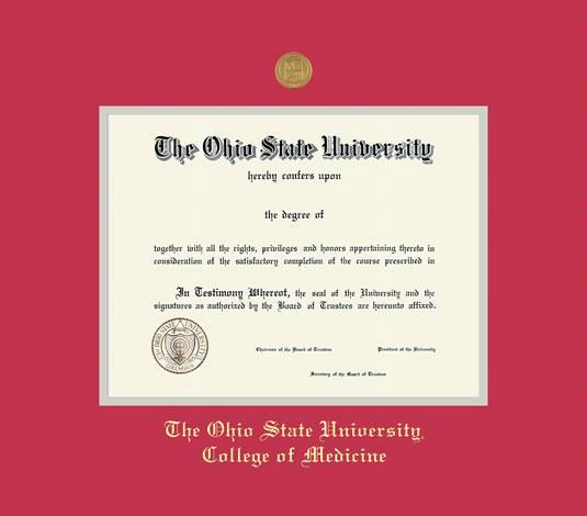 Custom Diploma Frames & Certificate Frames - Framing Success: The Ohio ...