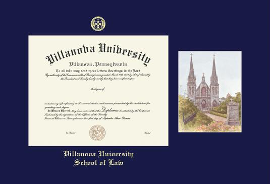 Custom Diploma Frames & Certificate Frames - Framing Success: Villanova ...
