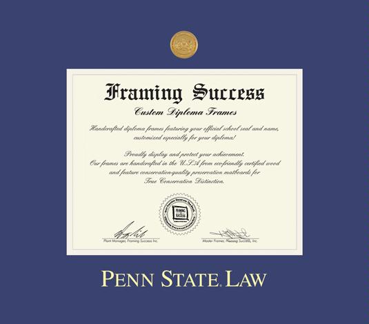 Custom Diploma Frames & Certificate Frames - Framing Success: Penn ...