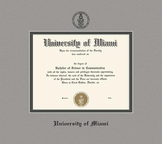 Custom Diploma Frames & Certificate Frames - Framing Success: U of ...