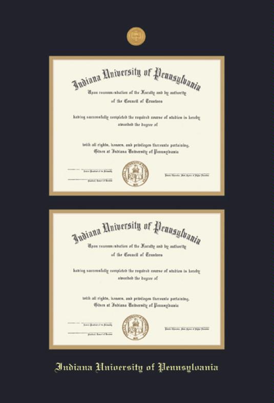 Custom Diploma Frames And Certificate Frames Framing Success Iup