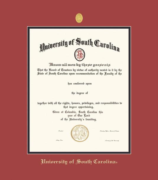 Diploma University Of South Carolina