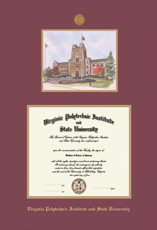 Va Tech Diploma