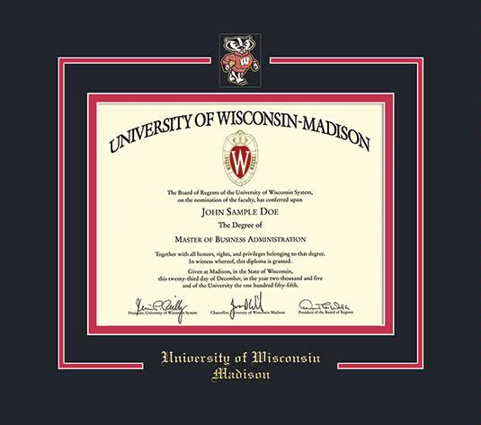 Custom Diploma Frames & Certificate Frames - Framing Success: U of ...